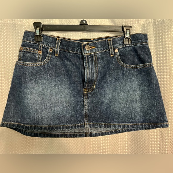 Abercrombie & Fitch | Bottoms | Abercrombie Mini Blue Denim Jean Skirt ...
